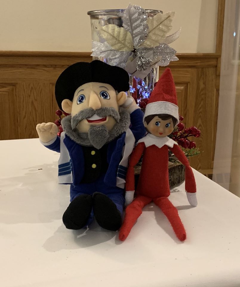 The Health Elf and Mensch at the Elmhurst Employee Holiday Party ...