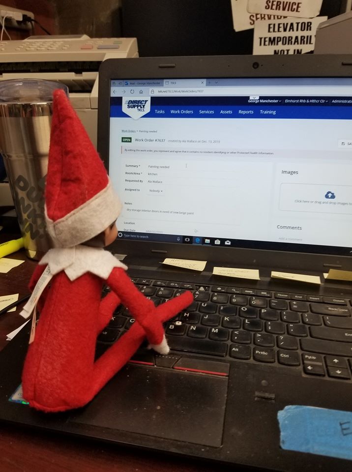 Maintenance Work with our Health Elf and Mensch